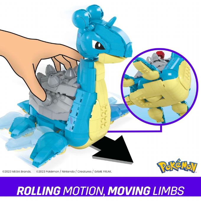 Mega Bloks Pokémon Lapras - Mega Bloks Pokémon Construx HKT26 Shop ...