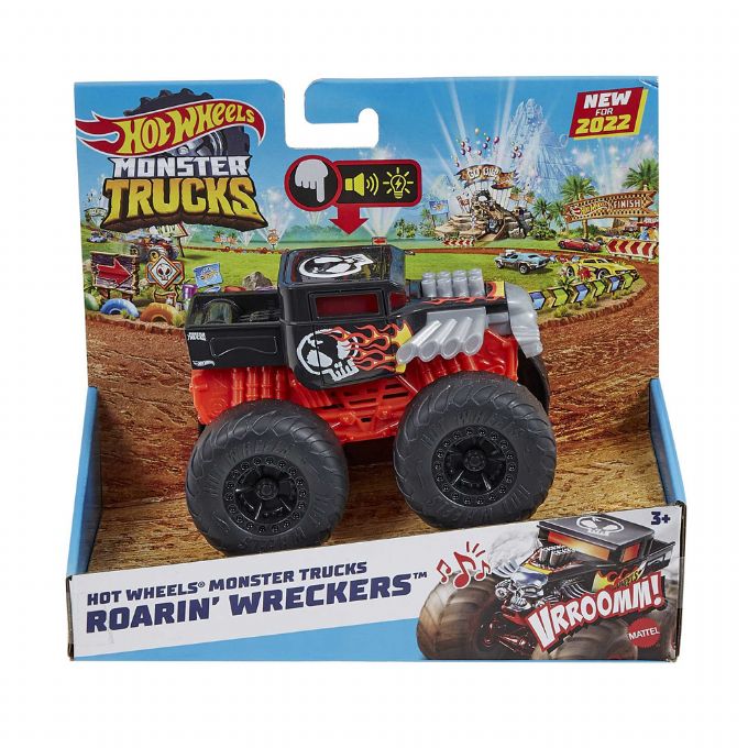 Hot Wheels Monster Truck Boneshaker - Hot Wheels monstertrucker HDX61 ...