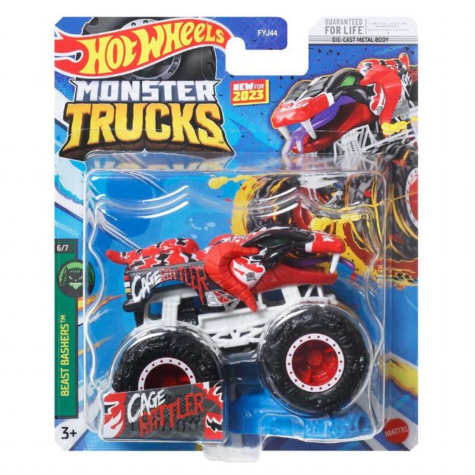 Hot Wheels Monster Trucks Cage Rattler - Hot Wheels monstertrucker ...